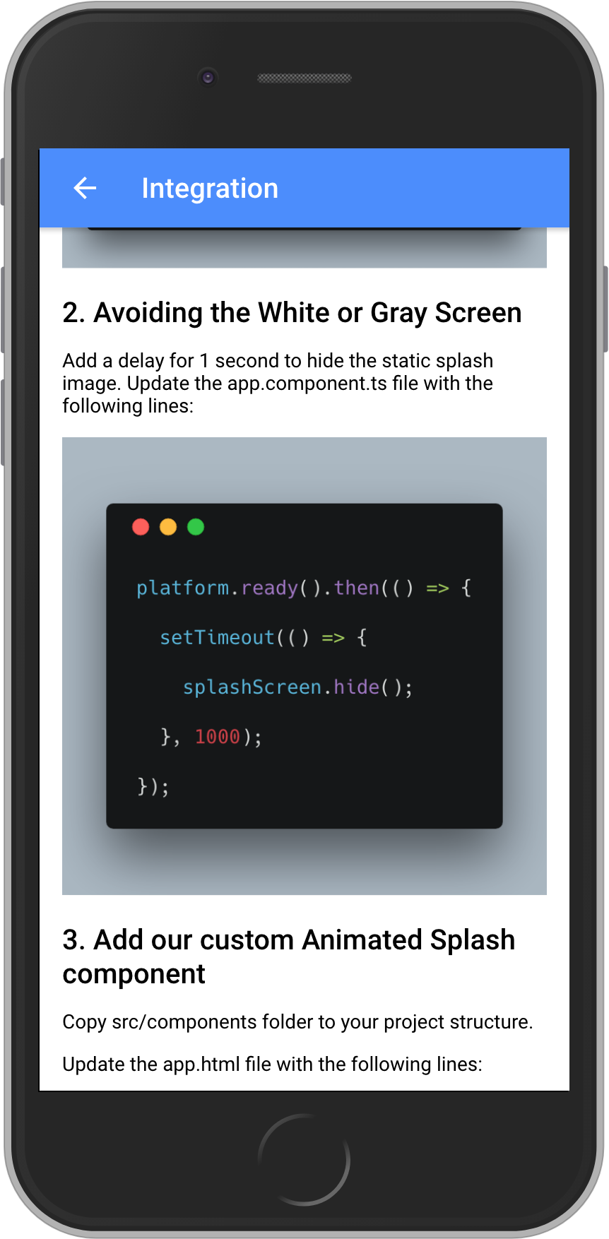 Ionic 3 Animated Splashscreen By Quanlabs Codecanyon